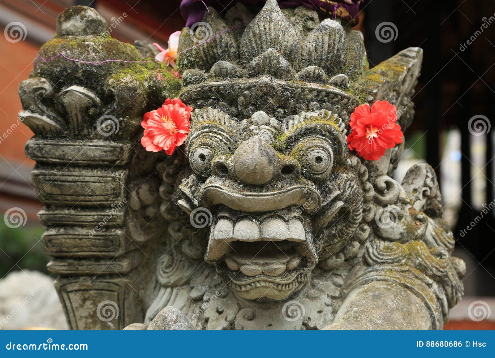 Bali traditional statue stock photo. Image of green, sacred - 88680686