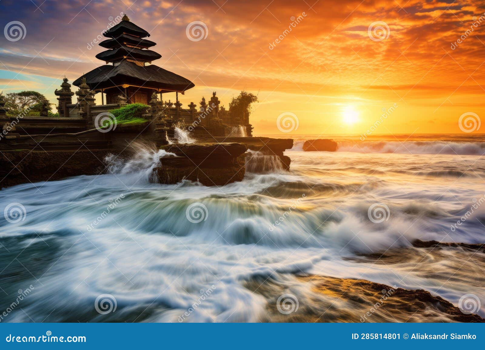 Bali Water Temple - Generative Ai Stock Image | CartoonDealer.com ...