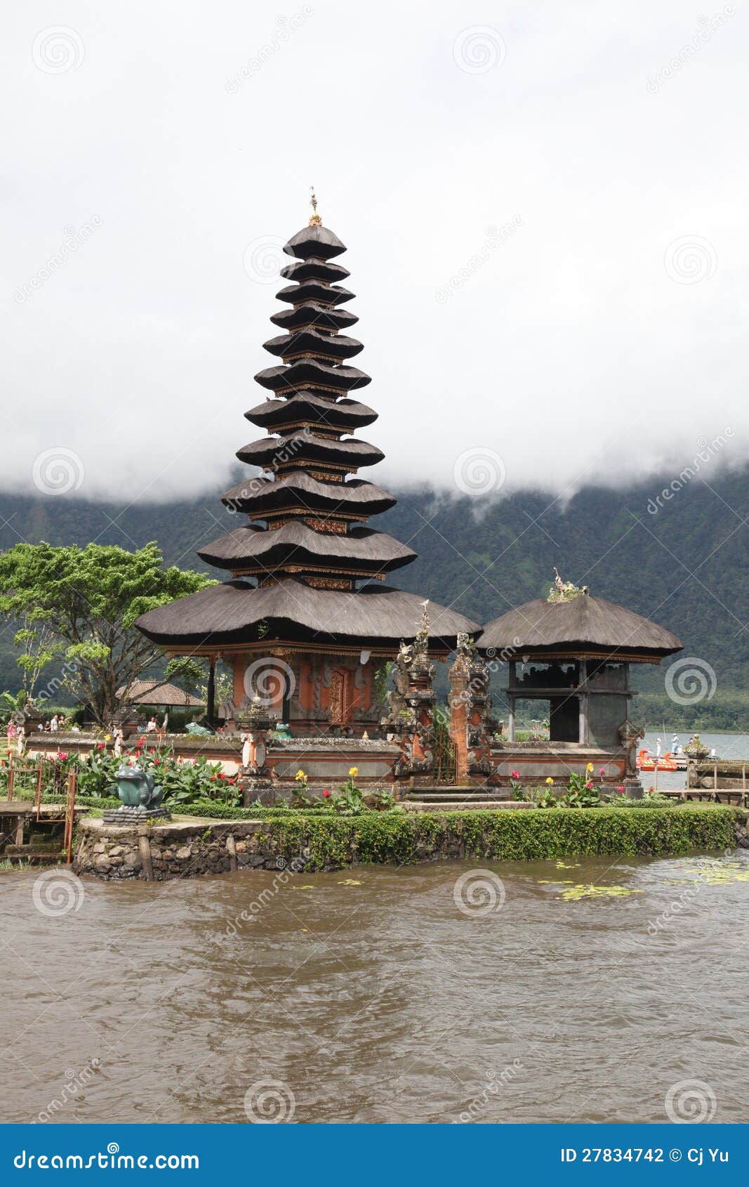 Bali Water Temple Vertical stock photo. Image of hinduism - 27834742