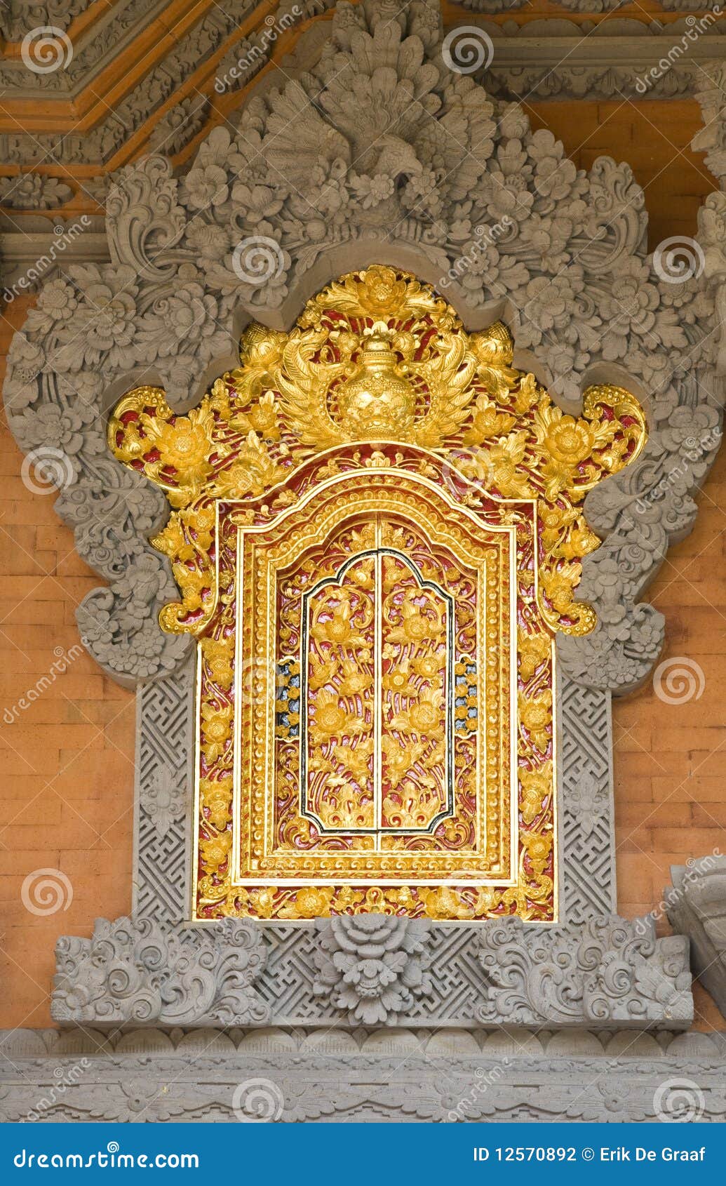 Bali window stock photo. Image of traditional, closed - 12570892