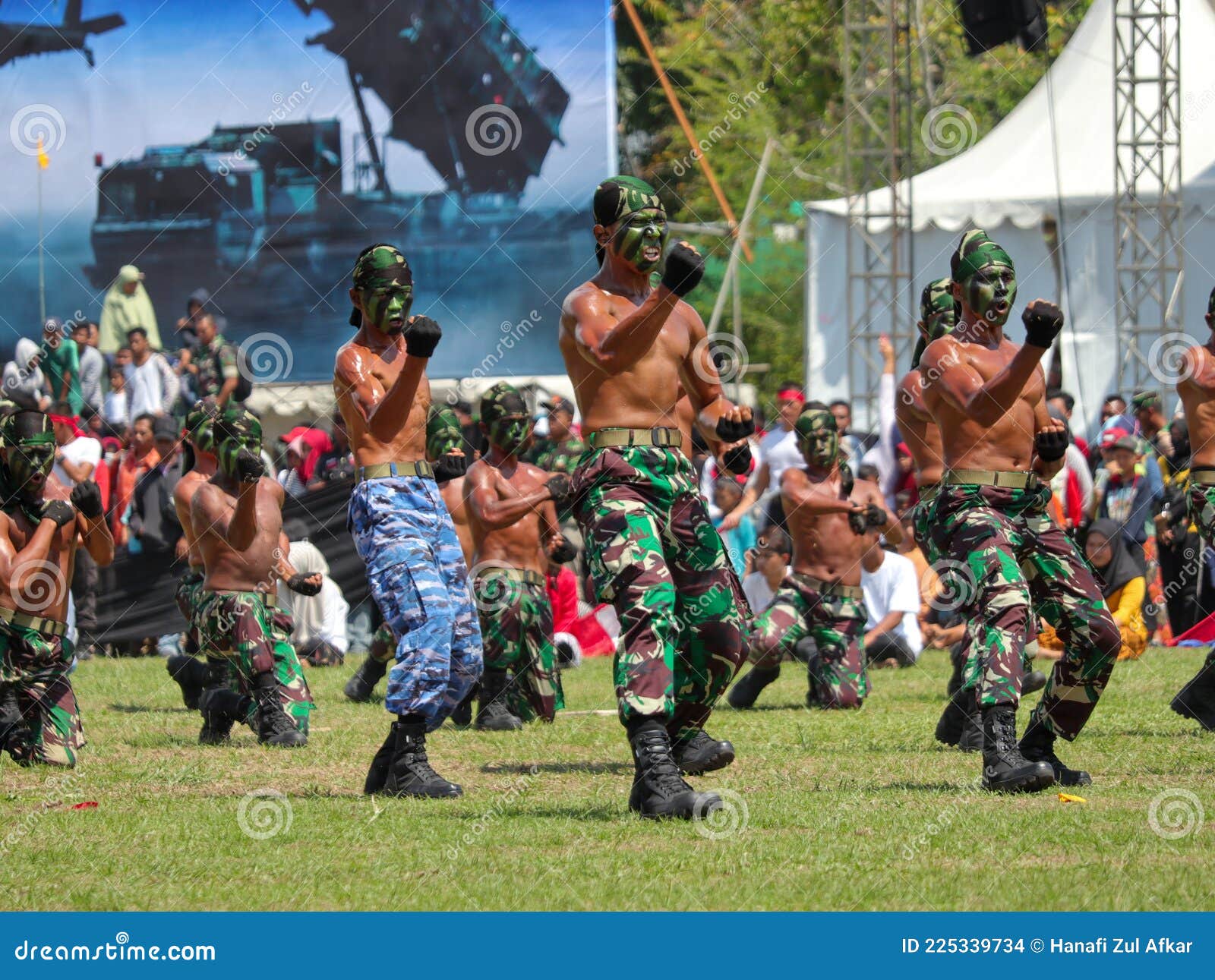 Balikpapan Indonesia October 5 2019 Indonesian Armed Force Tni
