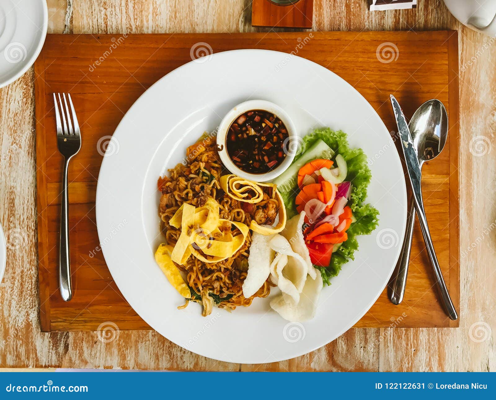Balinese breakfast stock image. Image of healthy, morning - 122122631
