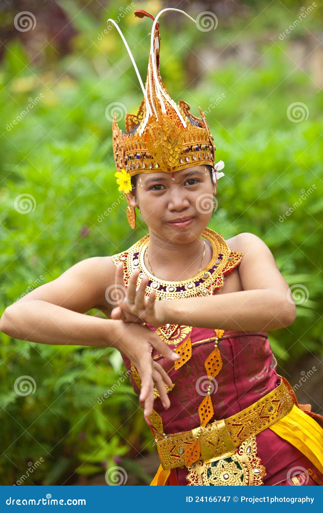 Balinese dancer stock image. Image of energetic, girl - 24166747