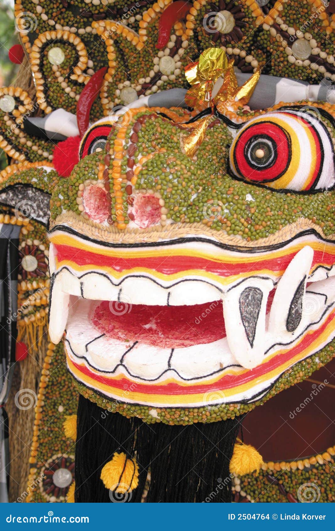 Balinese Dragon stock photo. Image of guard, indonesia - 2504764
