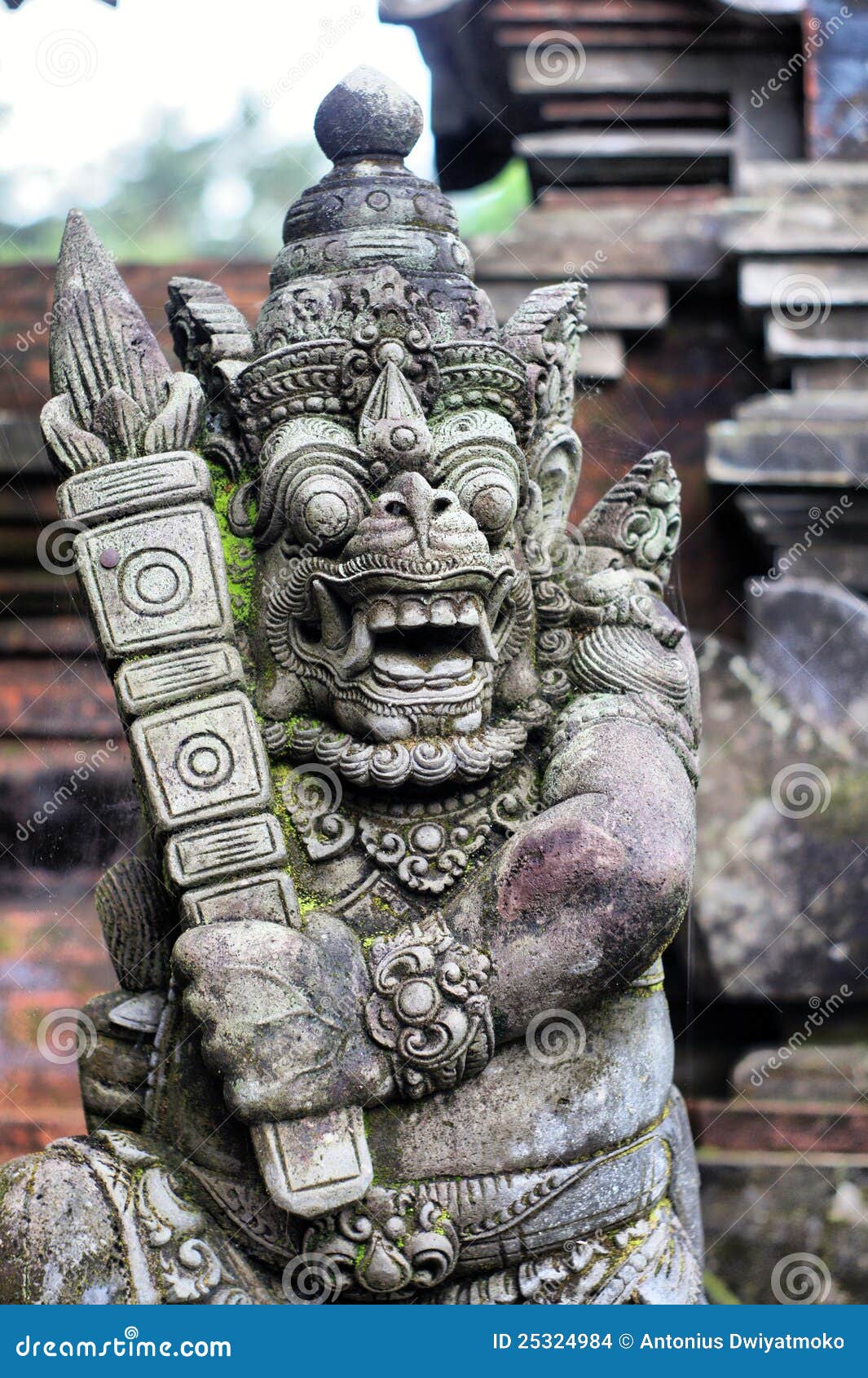 Balinese God stock photo. Image of oldies, temple, guard - 25324984