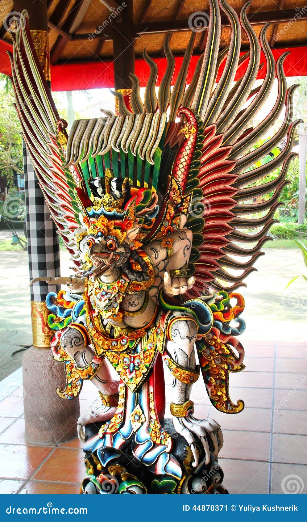 Balinese god stock image. Image of ceremony, culture - 44870371