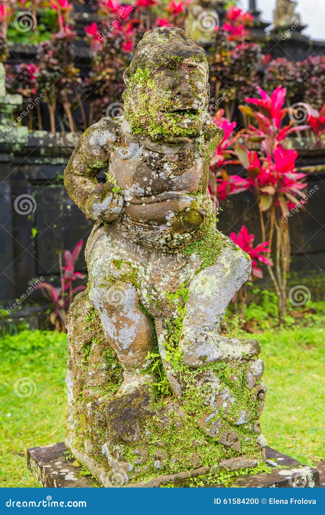 Balinese God Statue in Temple Complex, Bali, Indonesia Stock Photo ...