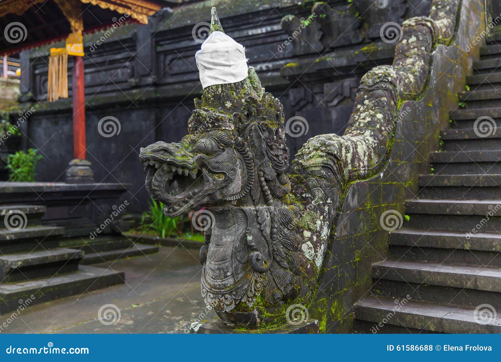 Balinese God Statue in Temple Complex, Bali, Indonesia Stock Photo ...