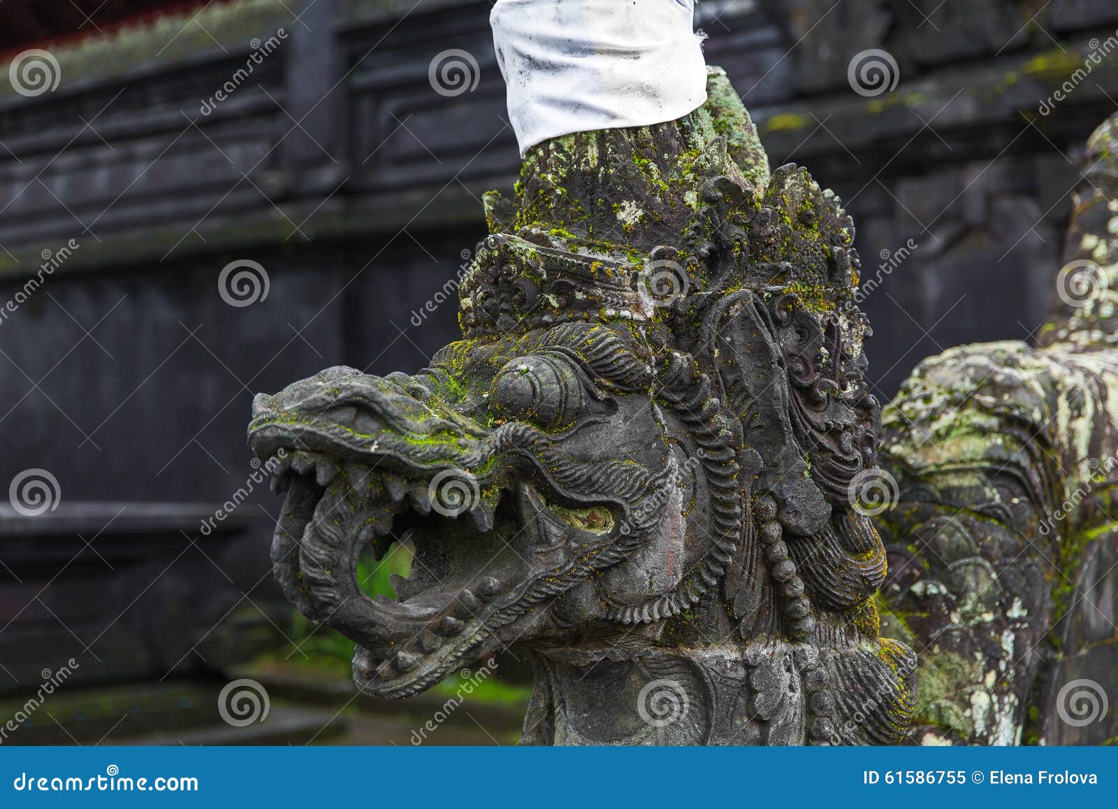 Balinese God Statue in Temple Complex, Bali, Indonesia Stock Image ...