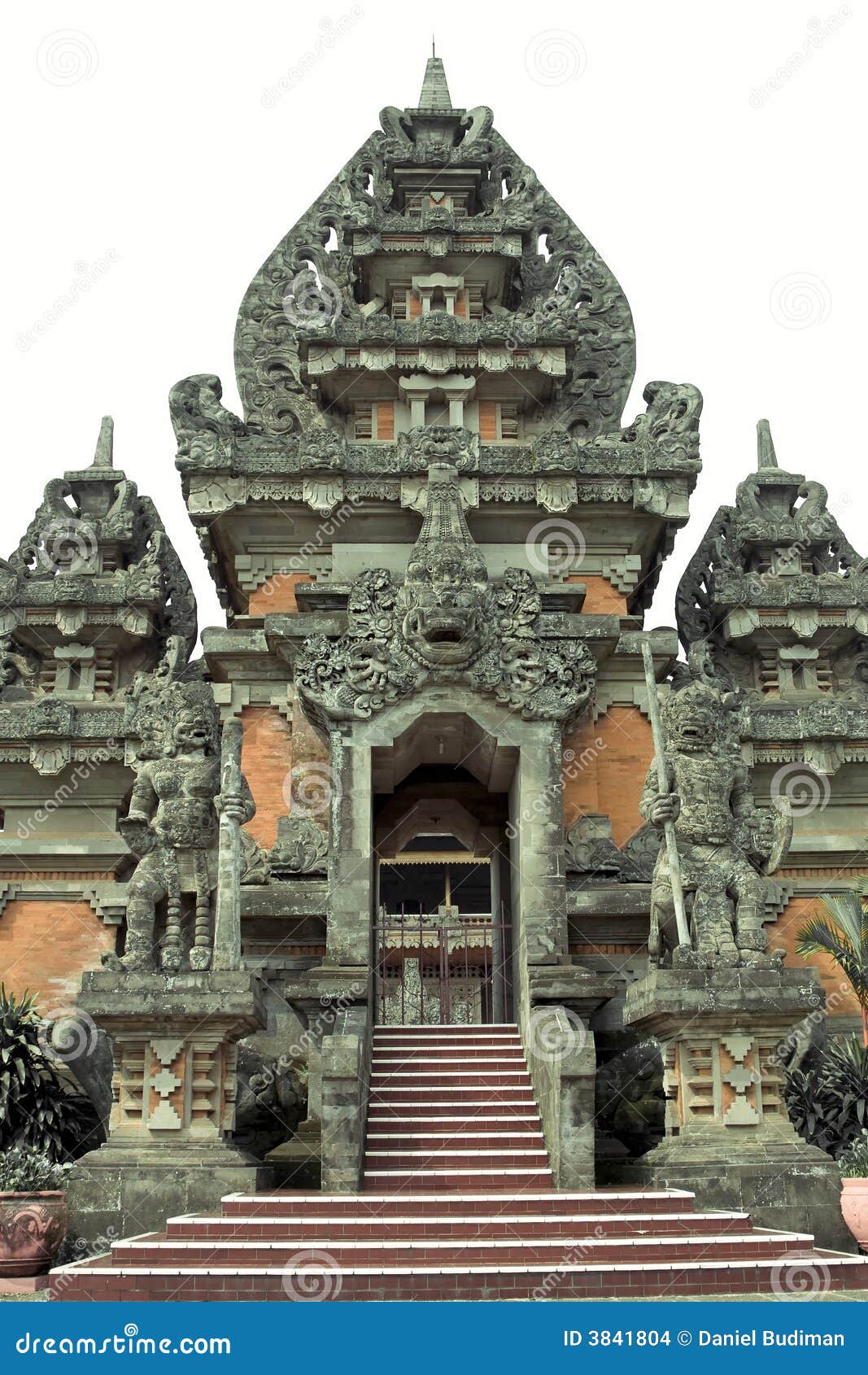 Balinese hindu temple stock photo. Image of artistic, pagoda - 3841804