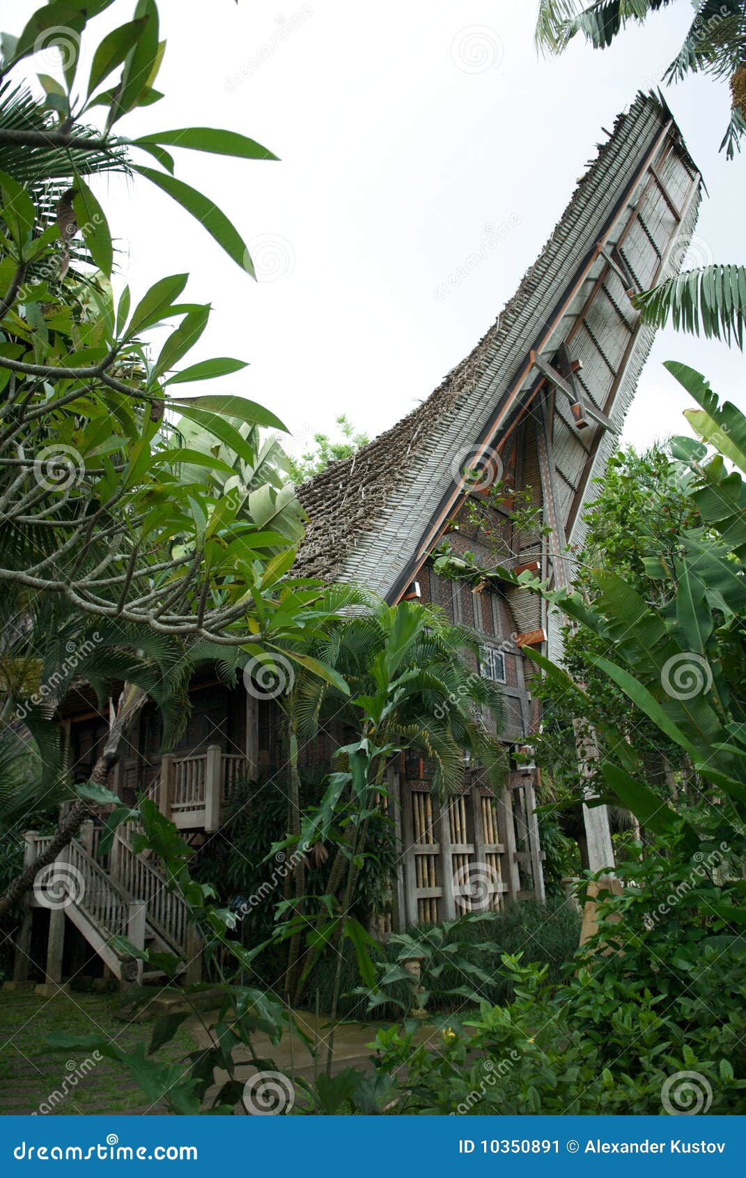 Balinese house stock image. Image of grass, java, home - 10350891