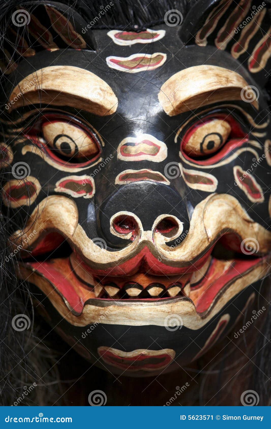 Balinese mask Bali culture stock image. Image of southeast - 5623571