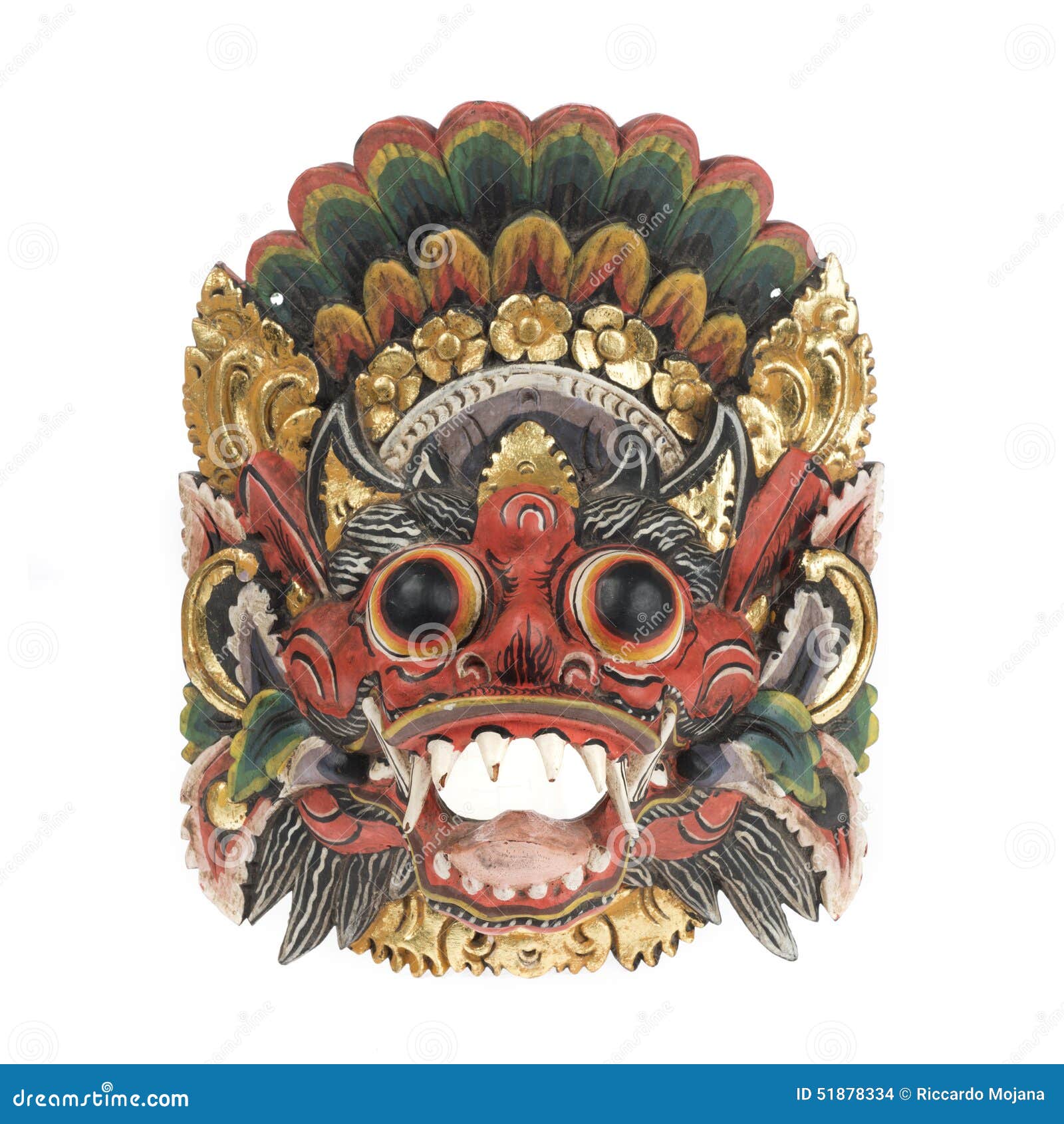 Balinese mask stock photo. Image of ancient, mask, indonesian - 51878334