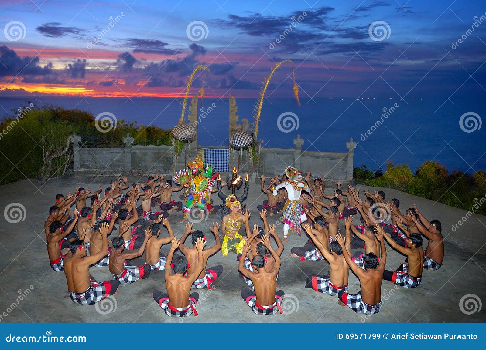 Balinese Ritual Dance editorial stock image. Image of show - 69571799