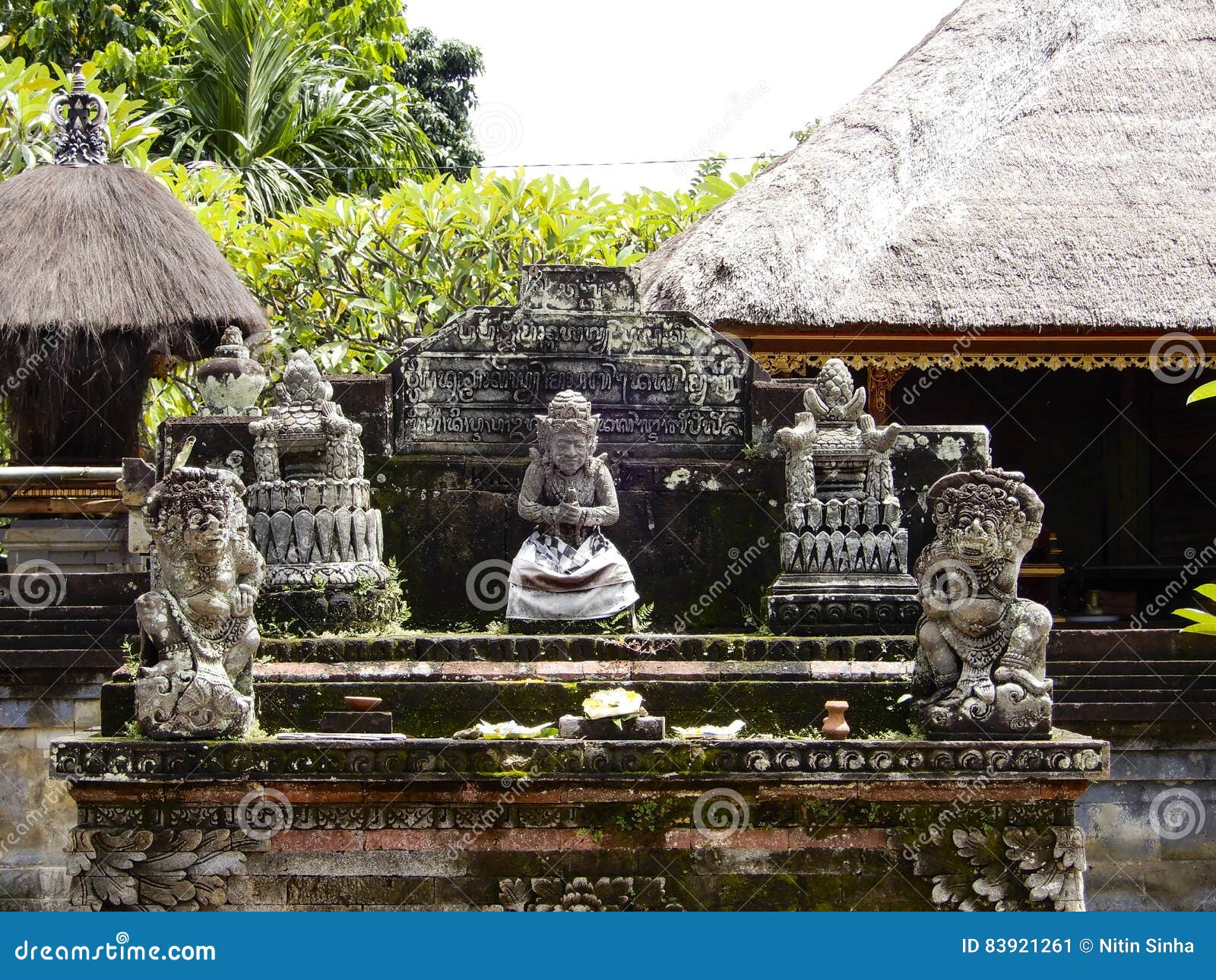 Balinese Sculpture in Temples Stock Image - Image of religious, tourism ...