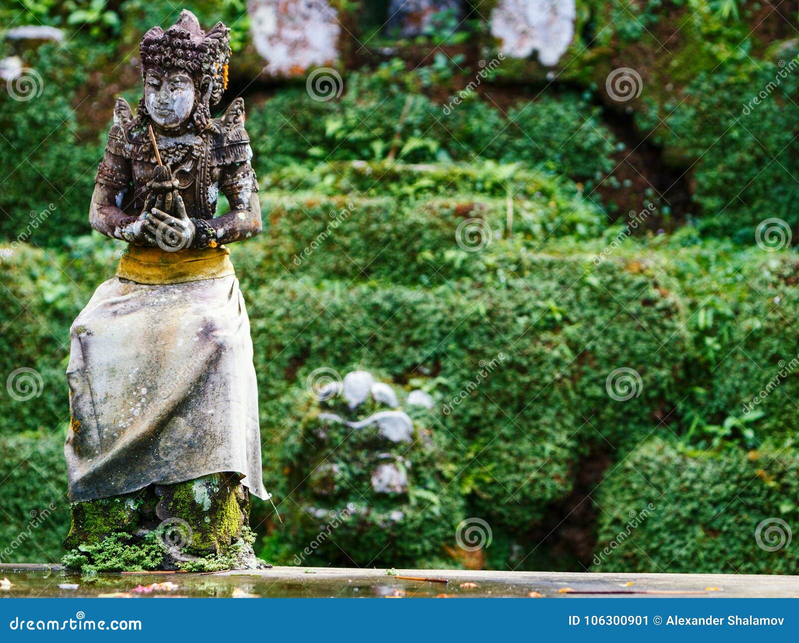 Balinese statue stock image. Image of beautiful, traditional - 106300901