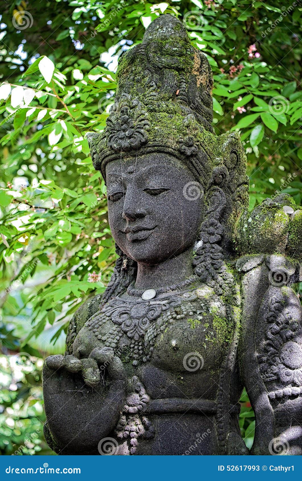 Balinese statue stock image. Image of spirituality, spiritual - 52617993