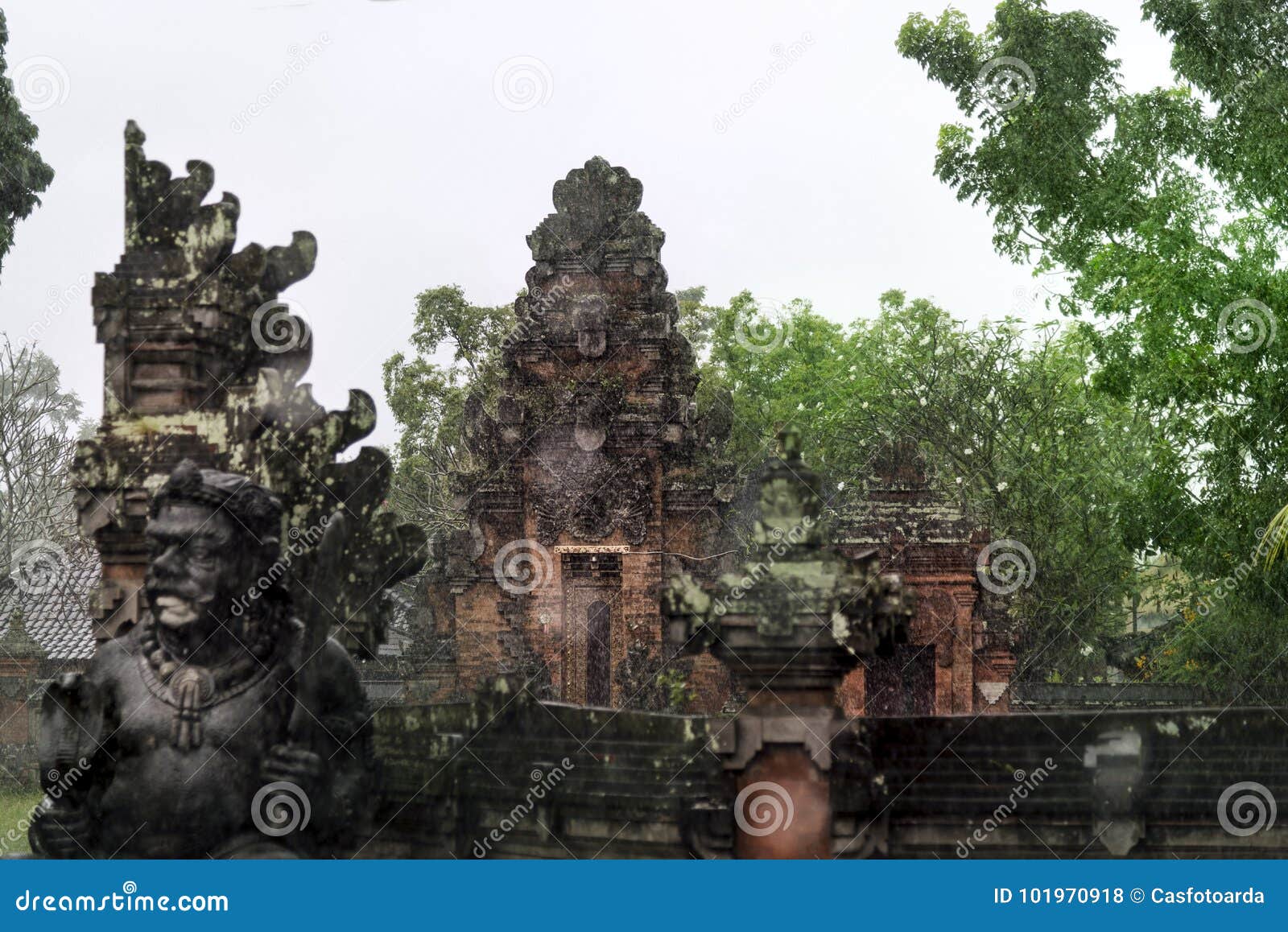 Balinese temple at Ubud stock photo. Image of holy, asia - 101970918