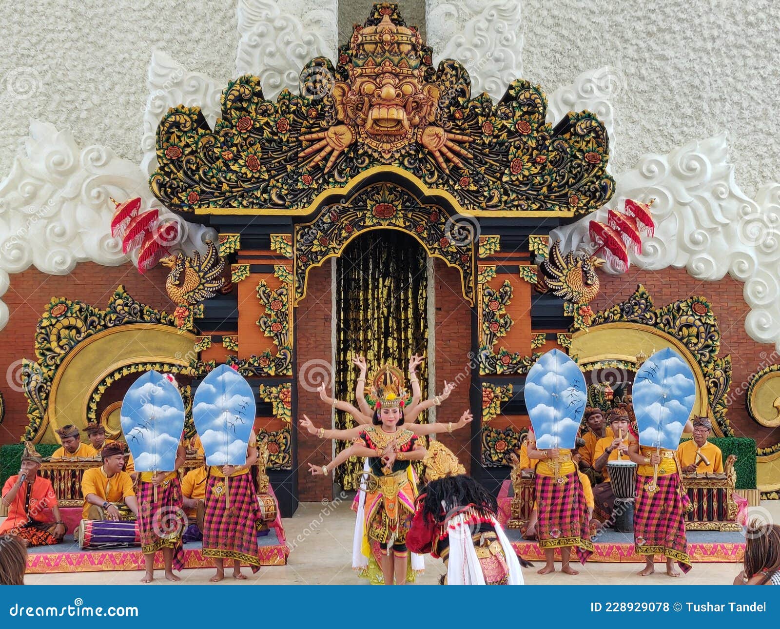 Balinese traditional dance editorial stock photo. Image of tradition ...