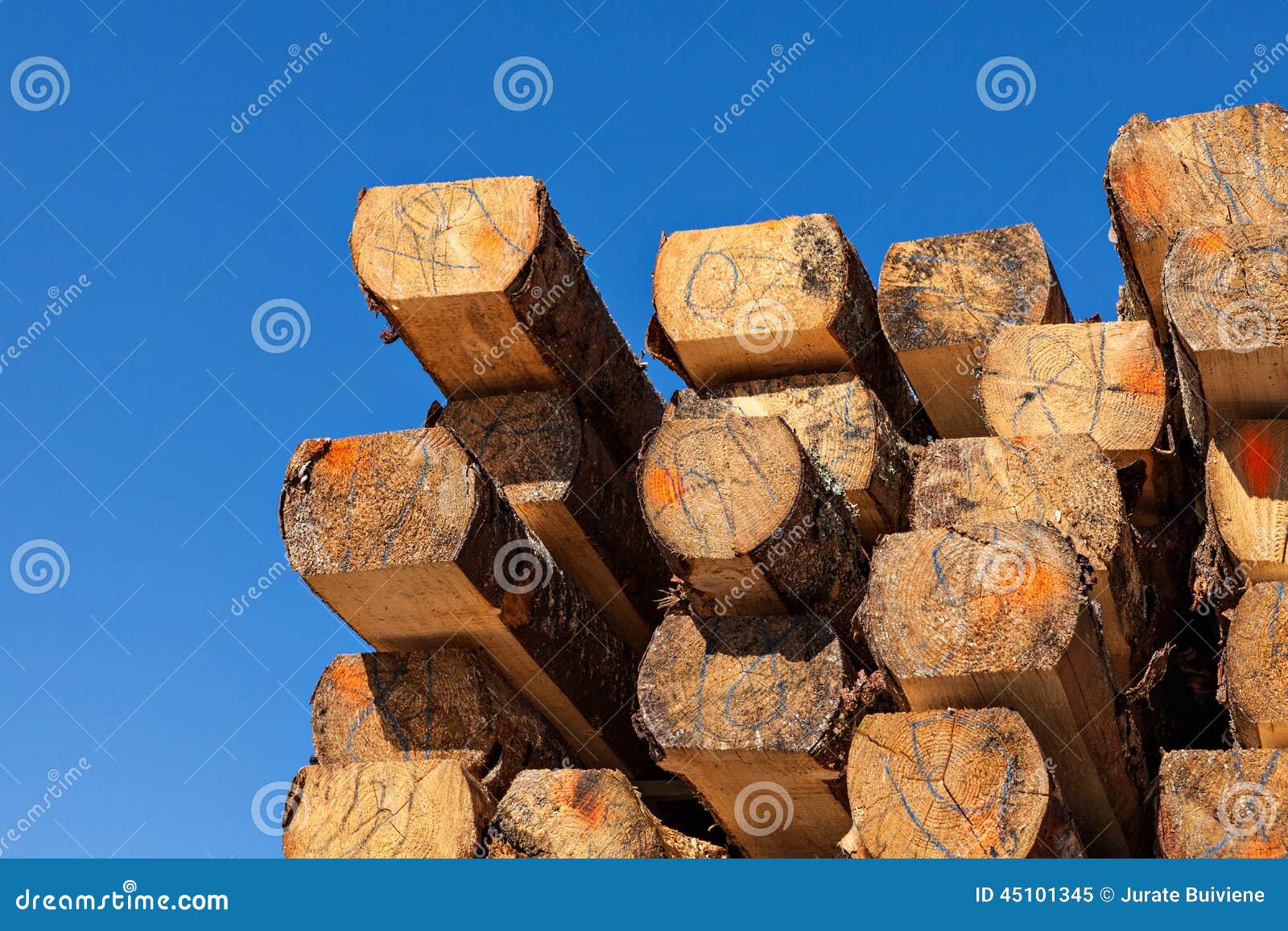Balk stock image. Image of boards, forest, design, logging - 45101345