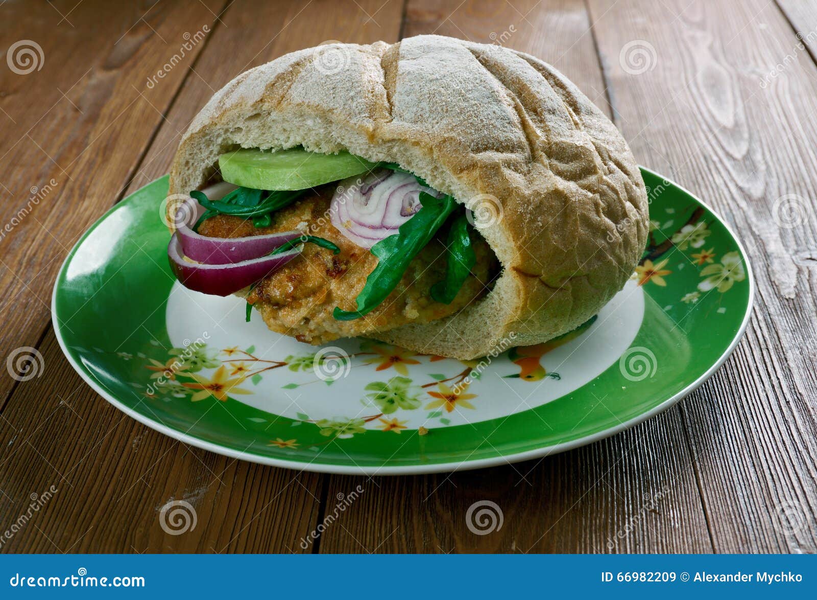 Balkan Burger stock image. Image of tasty, grilled, montenegro - 66982209