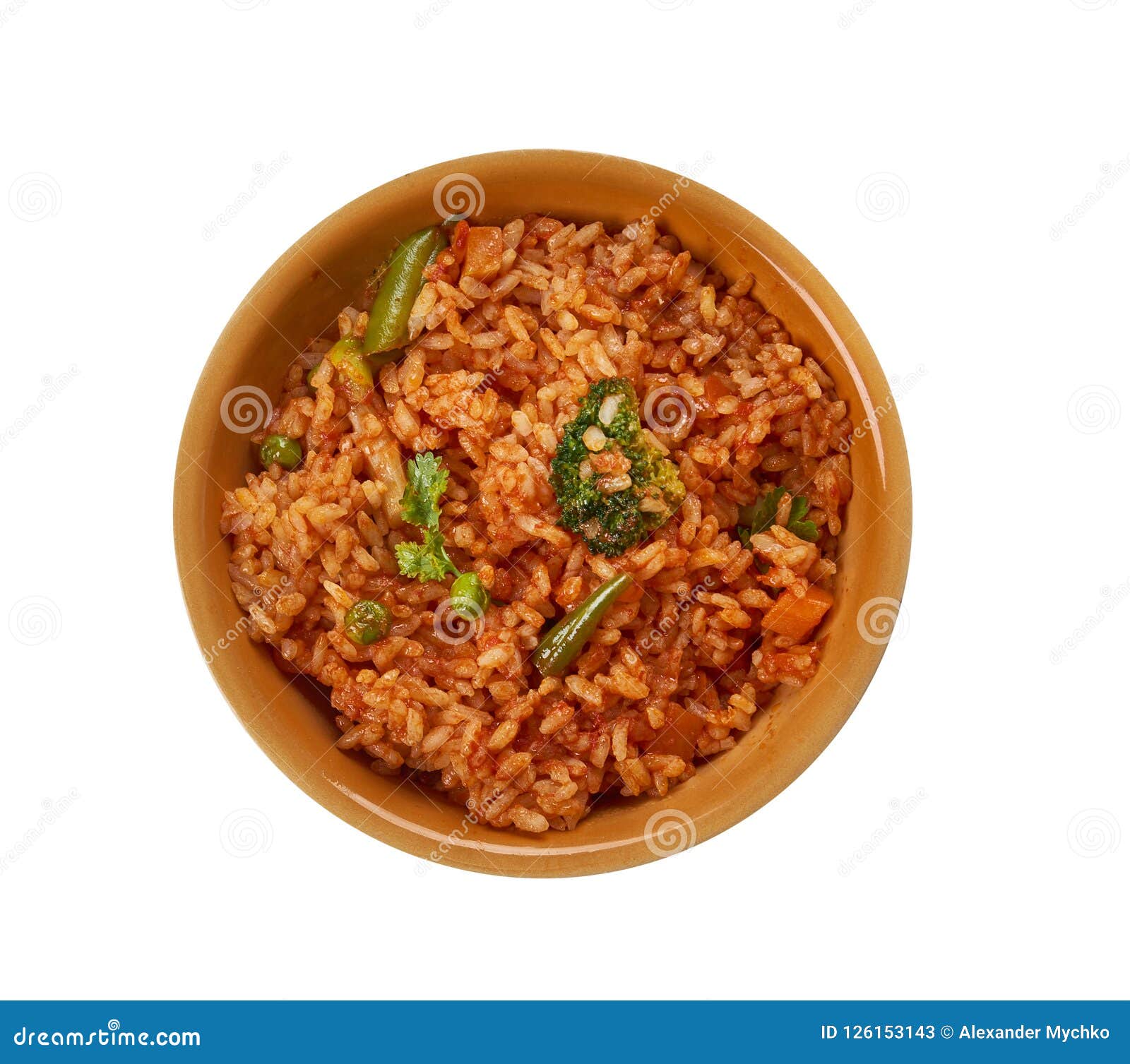 Balkan Djuvec stock image. Image of herzegovina, meal - 126153143