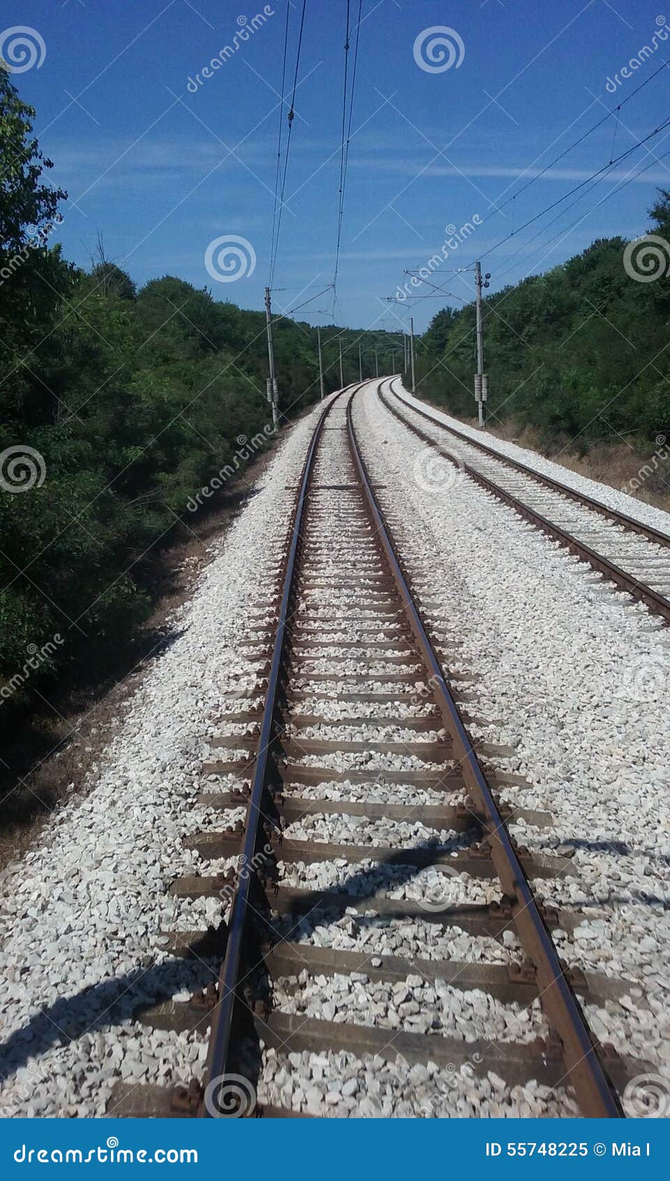 Balkan rails stock image. Image of romania, railroad - 55748225