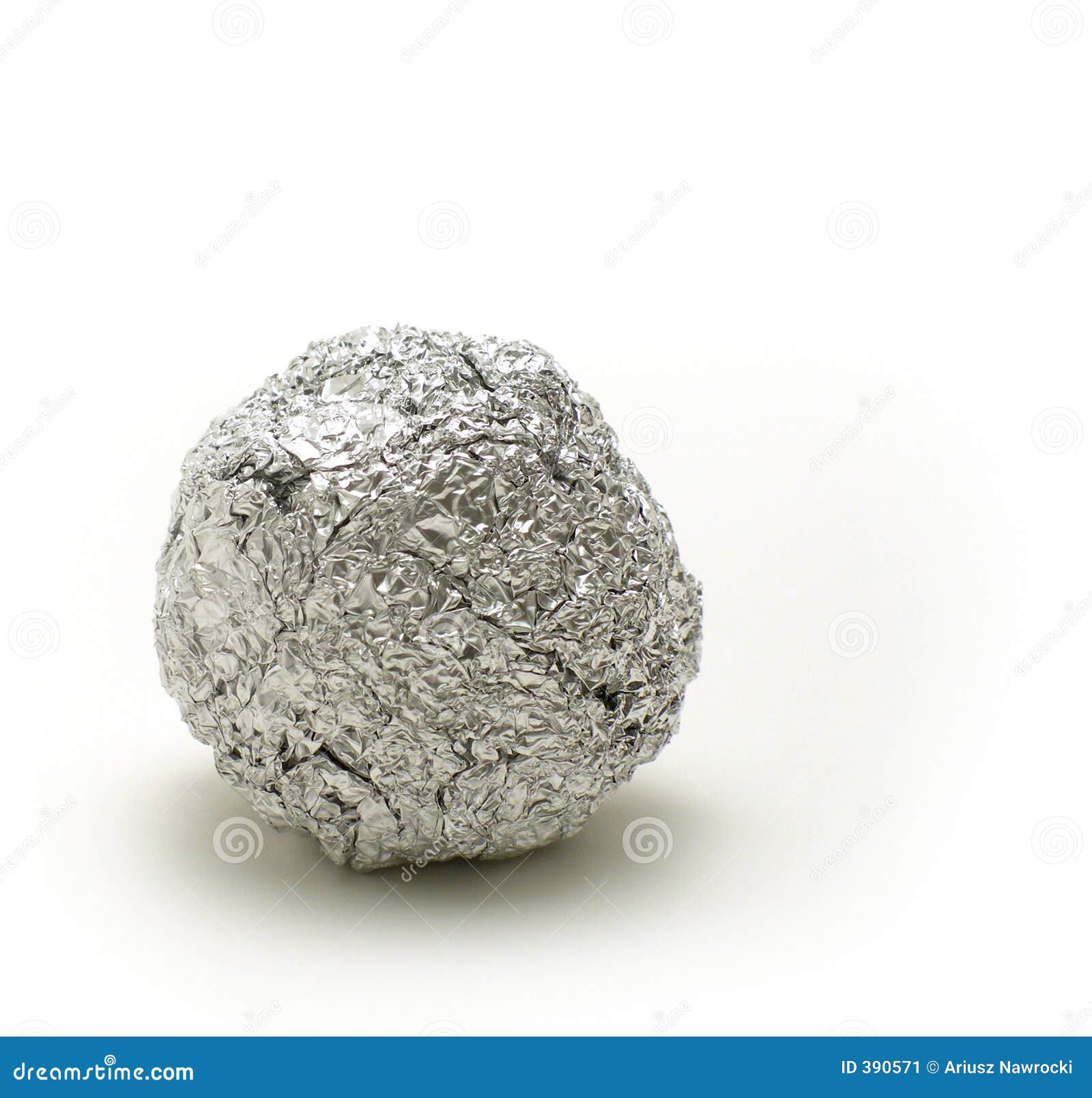Ball stock image. Image of coil, weird, metal, simple, foil - 390571