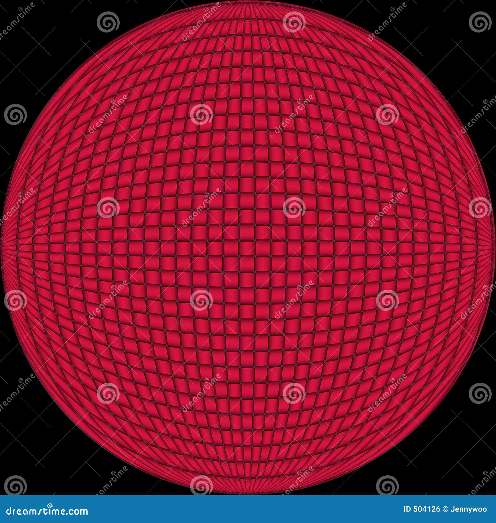 Ball stock illustration. Illustration of longitude, symmetrical - 504126