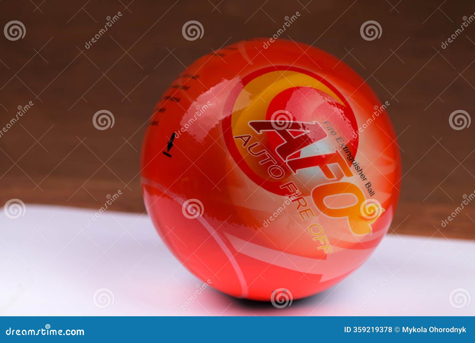 Ball for Automatic Fire Extinguishing Editorial Stock Photo - Image of ...