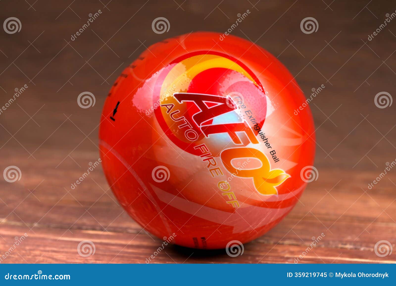 Ball for Automatic Fire Extinguishing Editorial Image - Image of handle ...