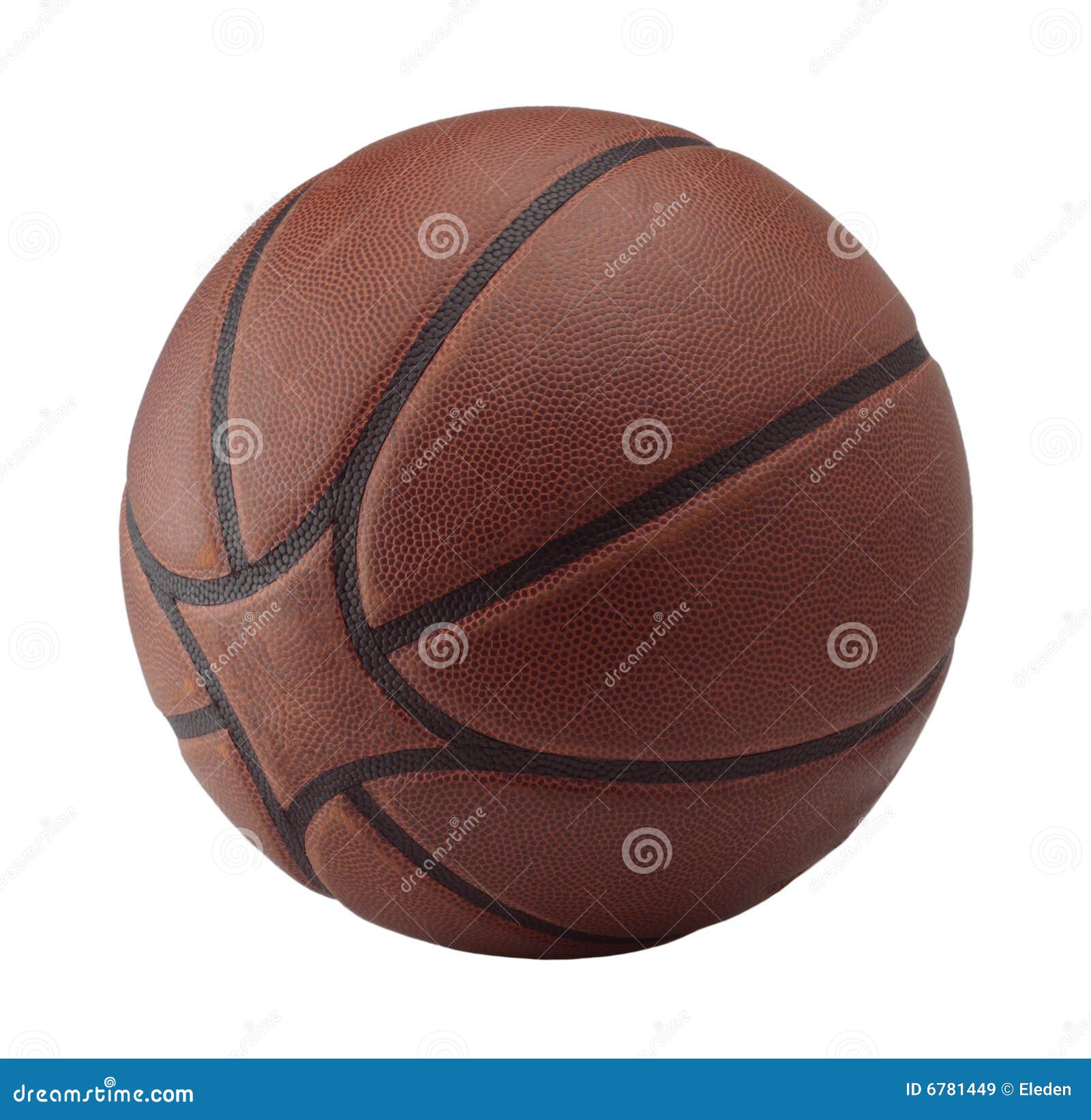 Ball for basketball stock image. Image of isolated, sport - 6781449