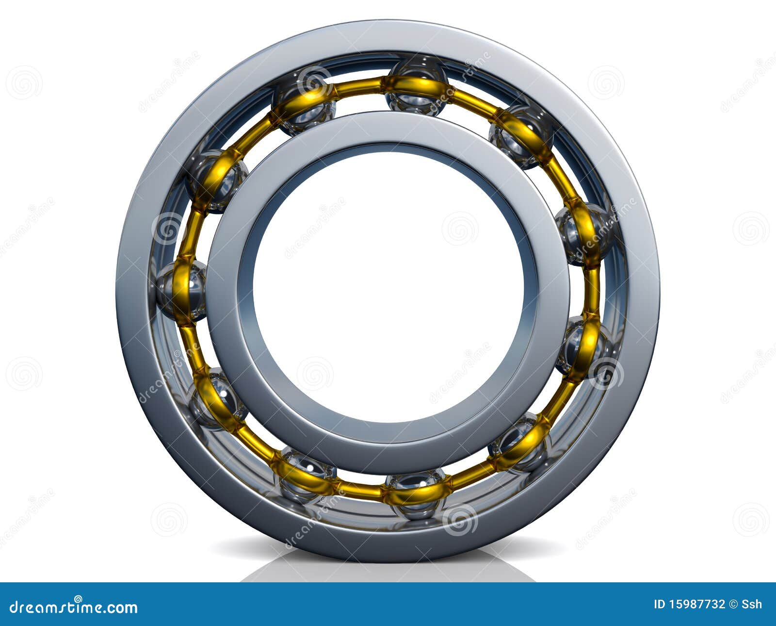 Ball bearing stock illustration. Illustration of engineering - 15987732