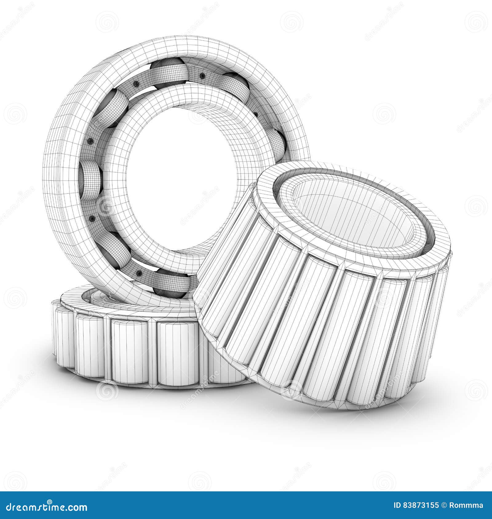 Ball bearings in a cut stock illustration. Illustration of steel - 83873155