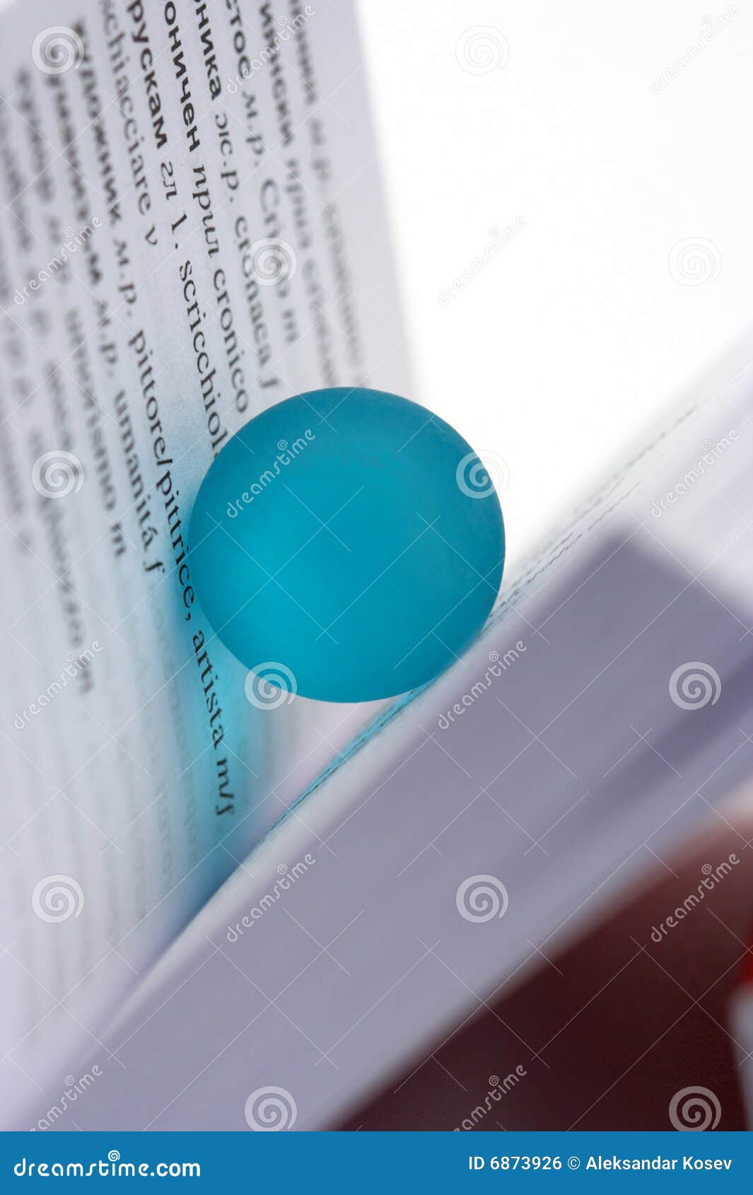 Ball and book stock photo. Image of sphere, blue, book - 6873926
