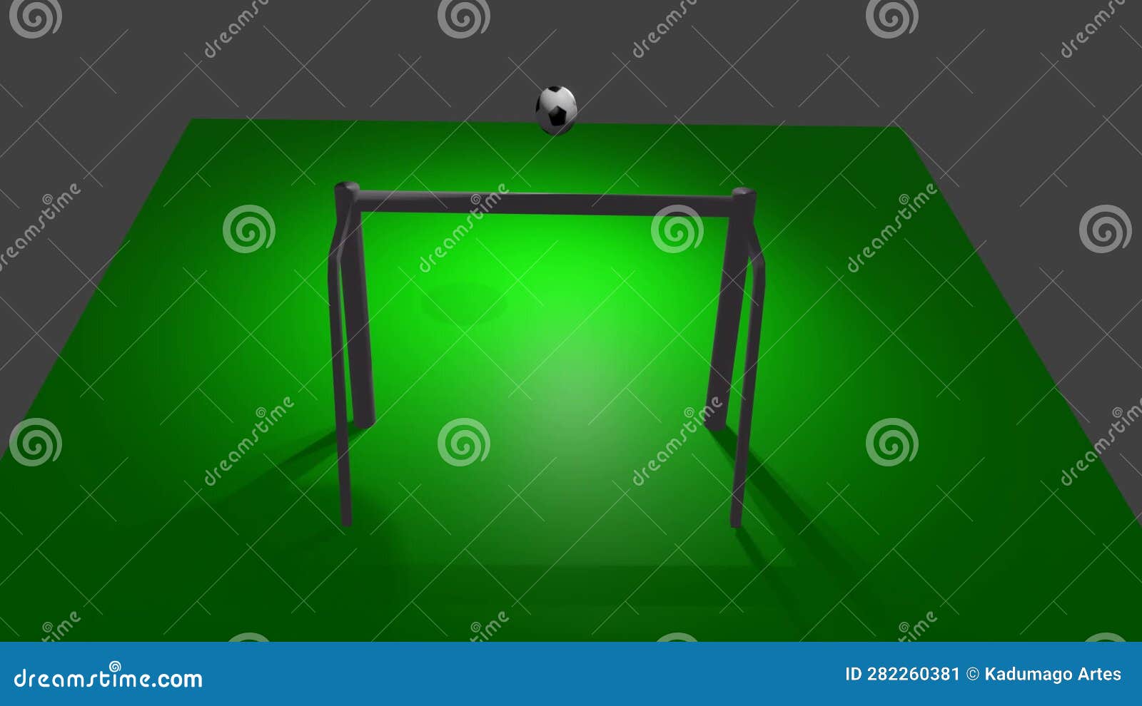 Ball Bouncing on the Soccer Field Stock Video - Video of field ...