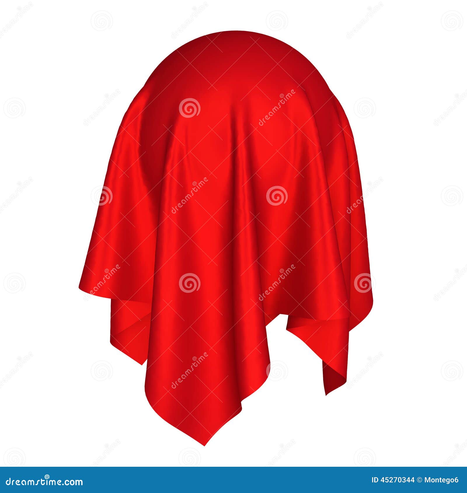 Ball covered with cloth stock illustration. Illustration of material ...