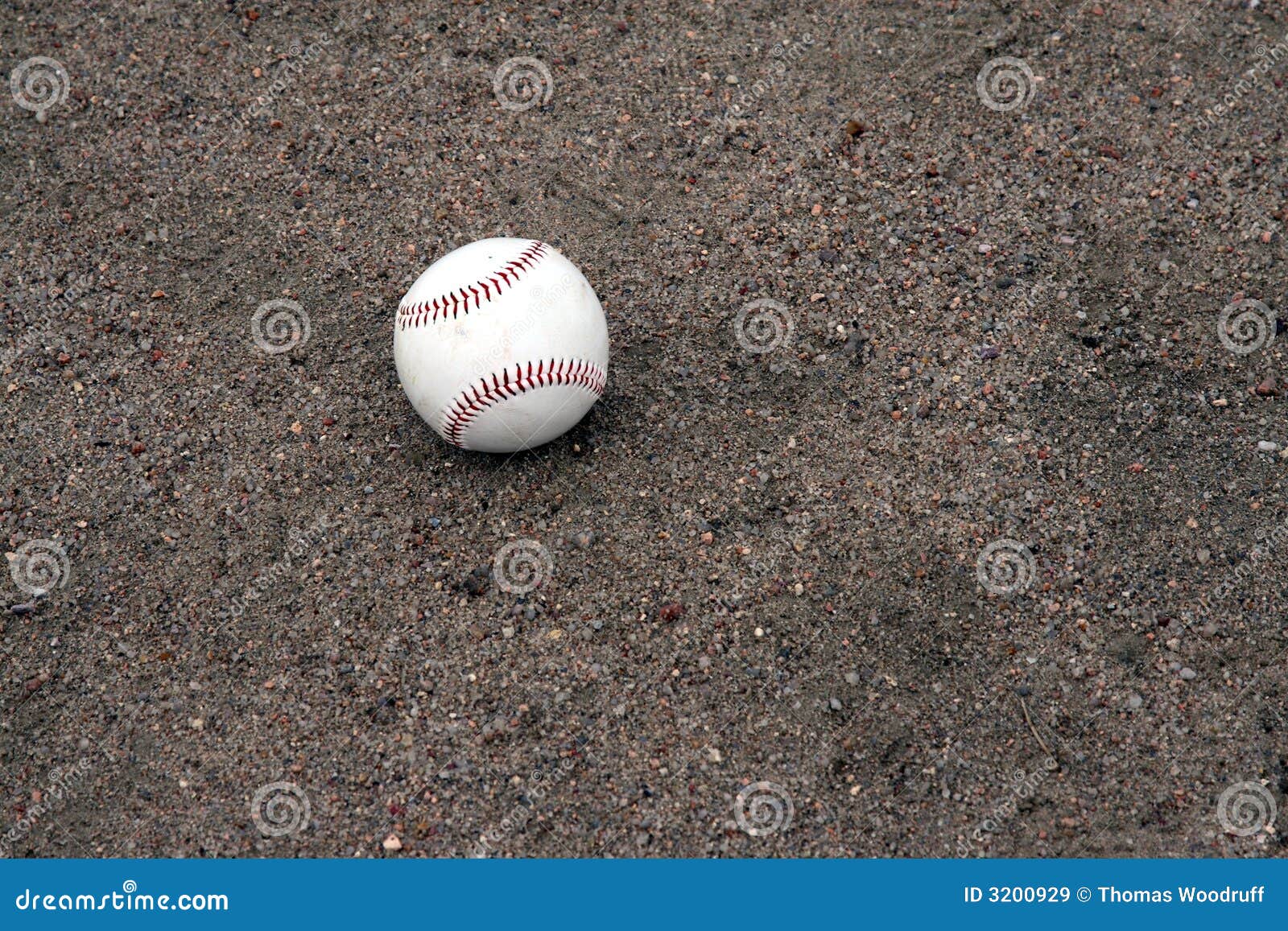 Ball in the dirt stock image. Image of leisure, pitching - 3200929