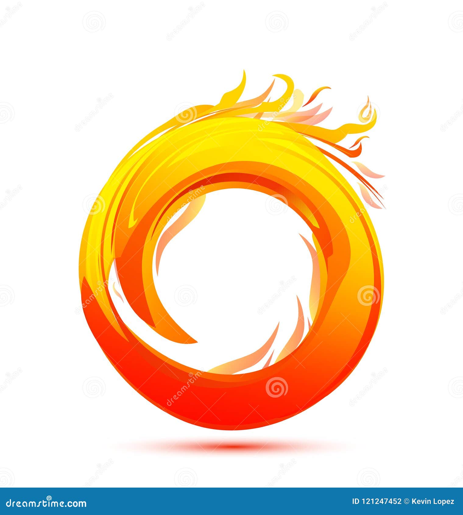 Ball of Fire Flame Icon Vector Stock Vector - Illustration of fireball ...