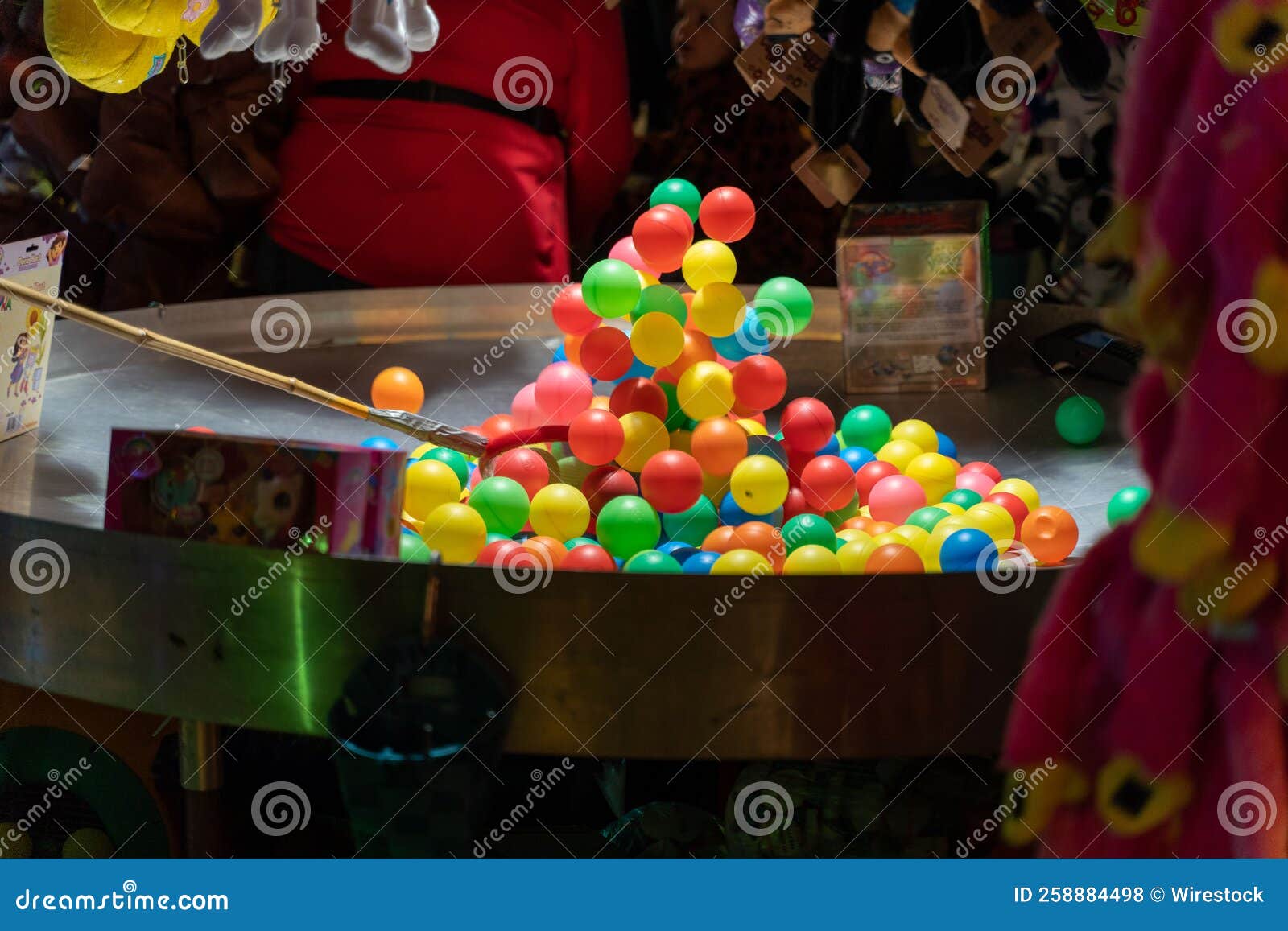 Ball Game with Prizes at the Fair Editorial Stock Photo - Image of ...