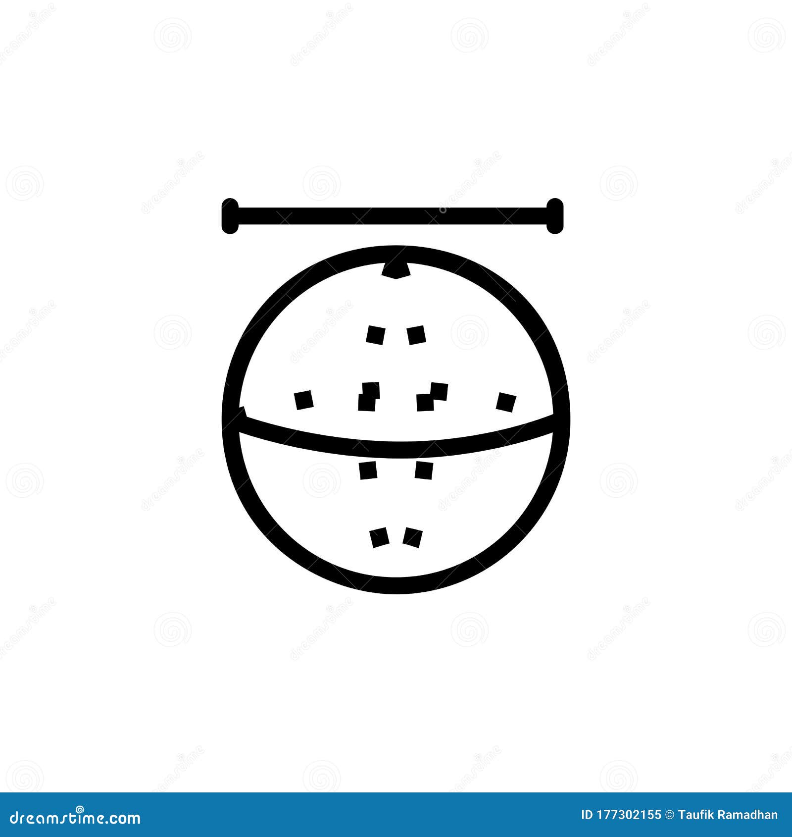 Ball, Geometry and Mathematics Icon. Perfect for Application, Web, Logo ...