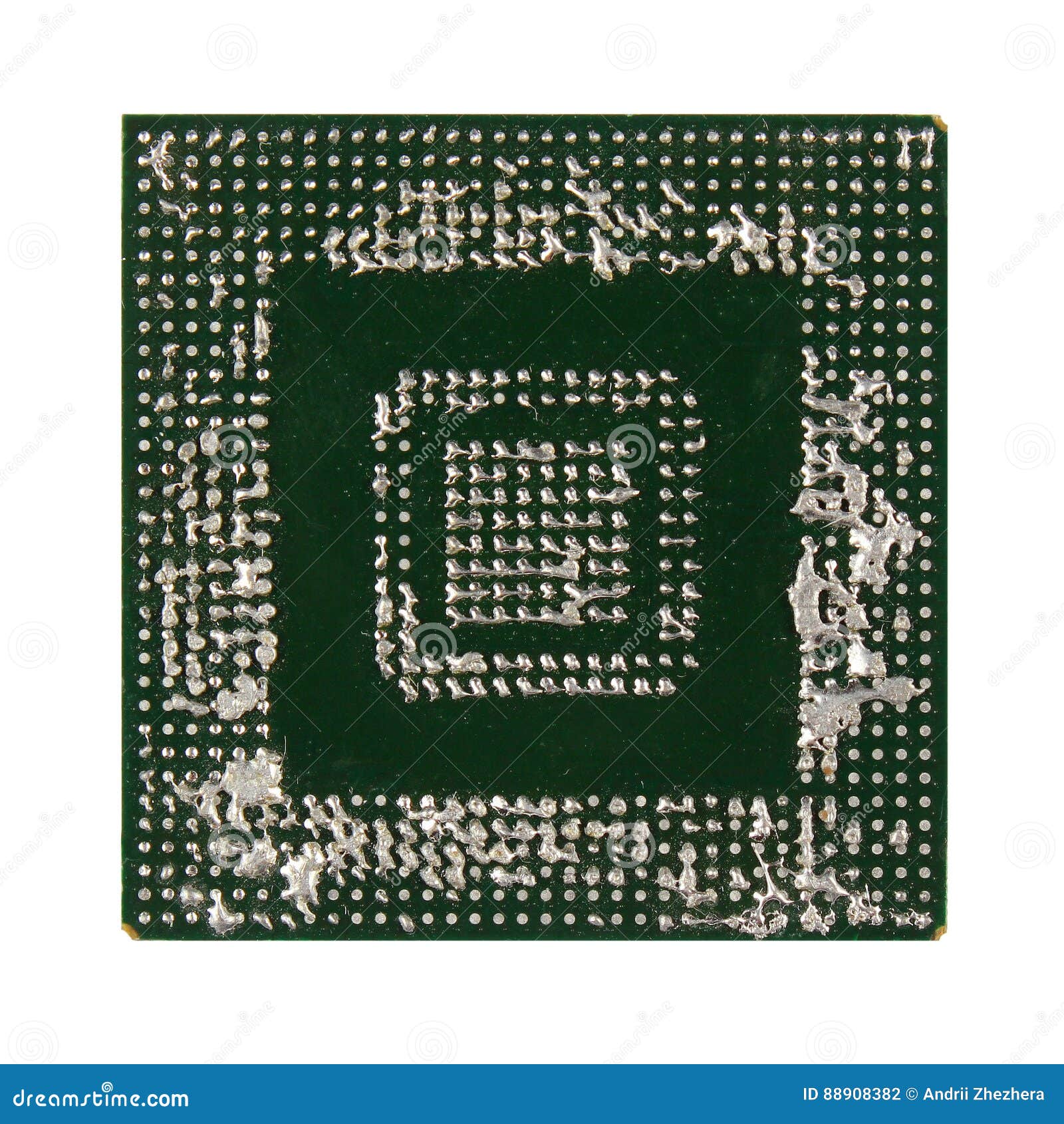 Ball Grid Array BGA Chips Badly Desoldered And Ruined. Royalty-Free ... Ball Grid Array BGA Chips Badly Desoldered And Ruined. Royalty-Free ...