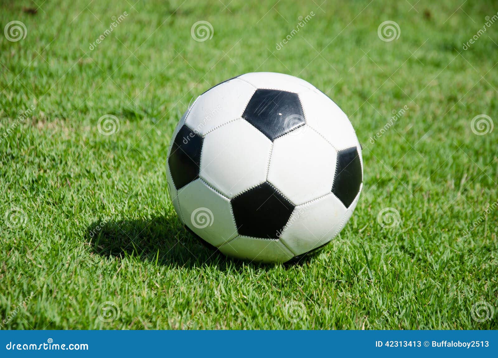 Ball on the ground stock image. Image of playground, athletic - 42313413