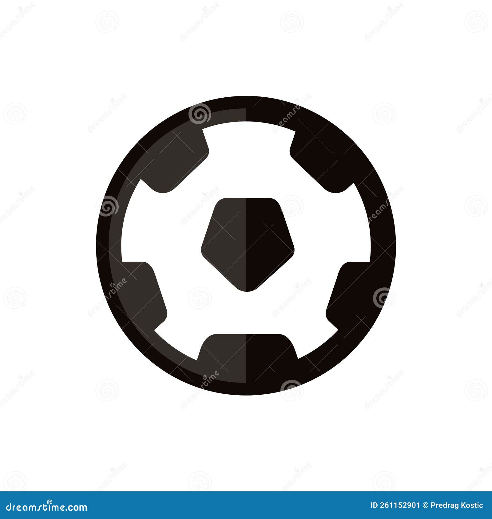 Ball icon stock illustration. Illustration of cartoon - 261152901