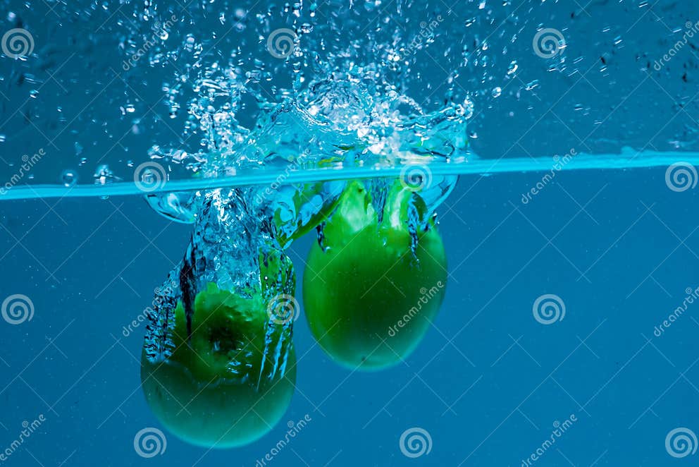 The Ball Jujube Down the Water Stock Image - Image of clear, health ...