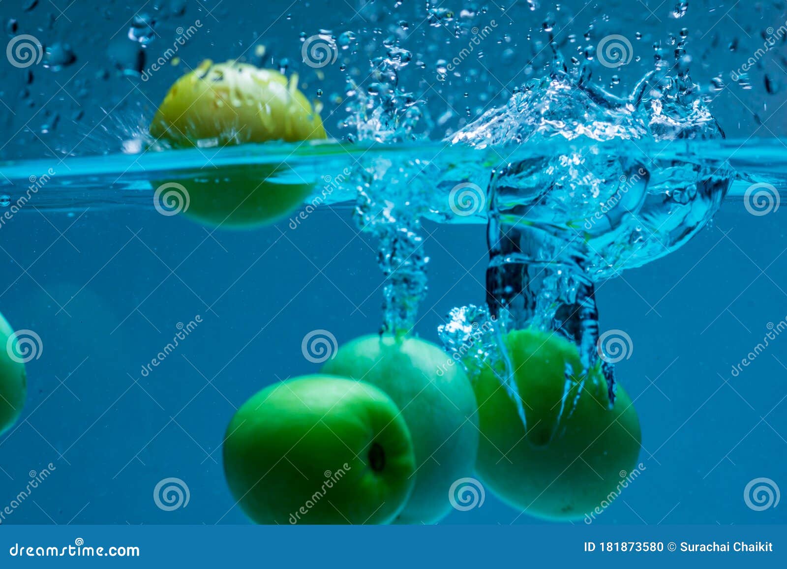 The Ball Jujube Down the Water Stock Photo - Image of jujube, fresh ...