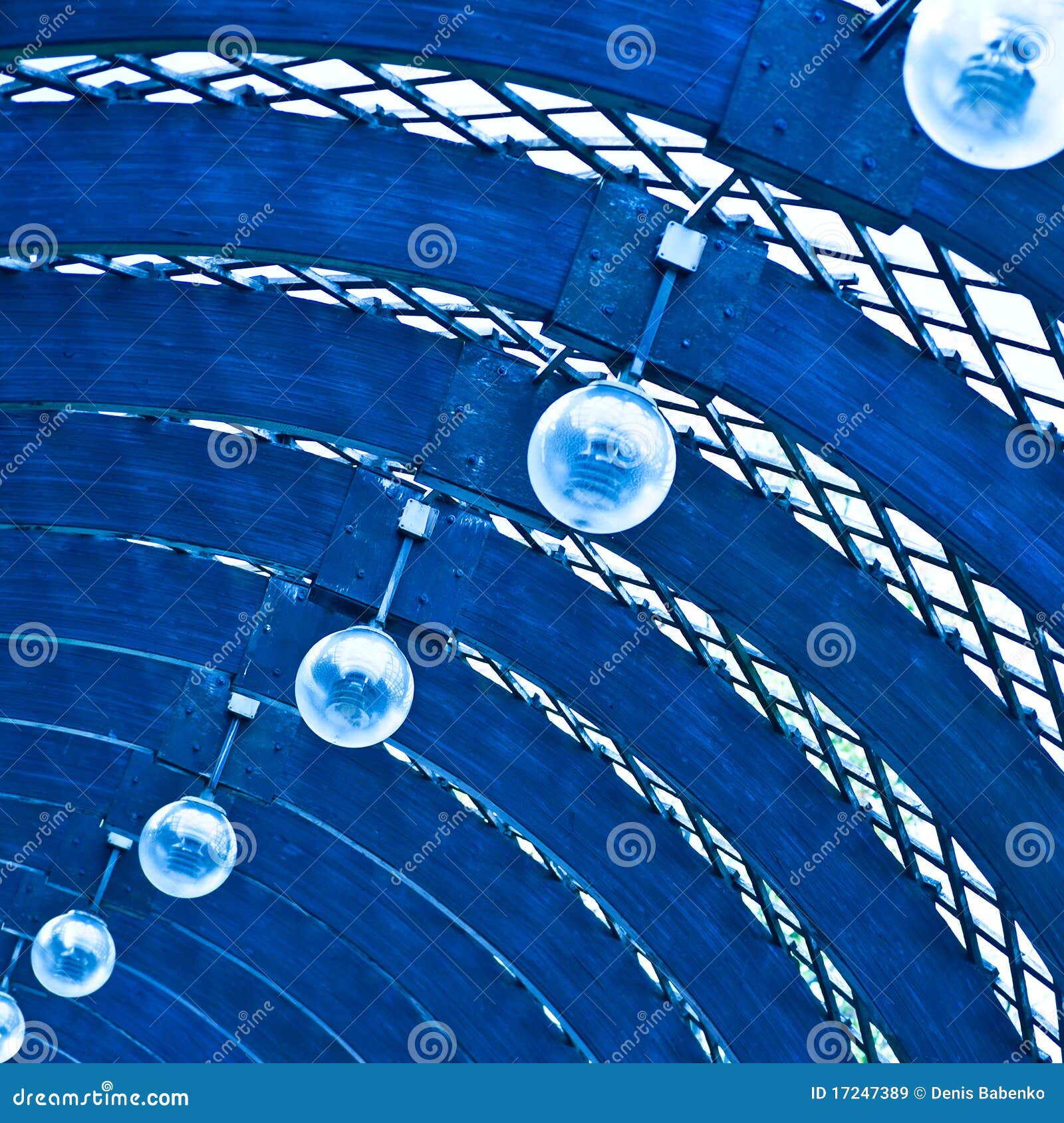 Ball lamps on ceiling stock image. Image of indoor, architecture - 17247389