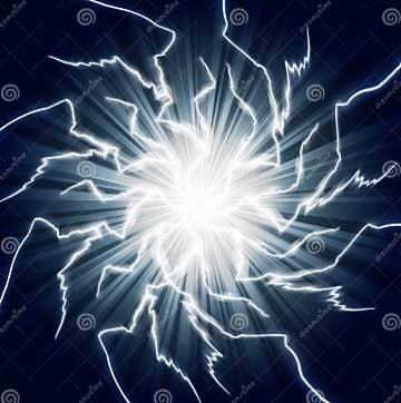 Ball lightning stock vector. Illustration of electron - 70779932