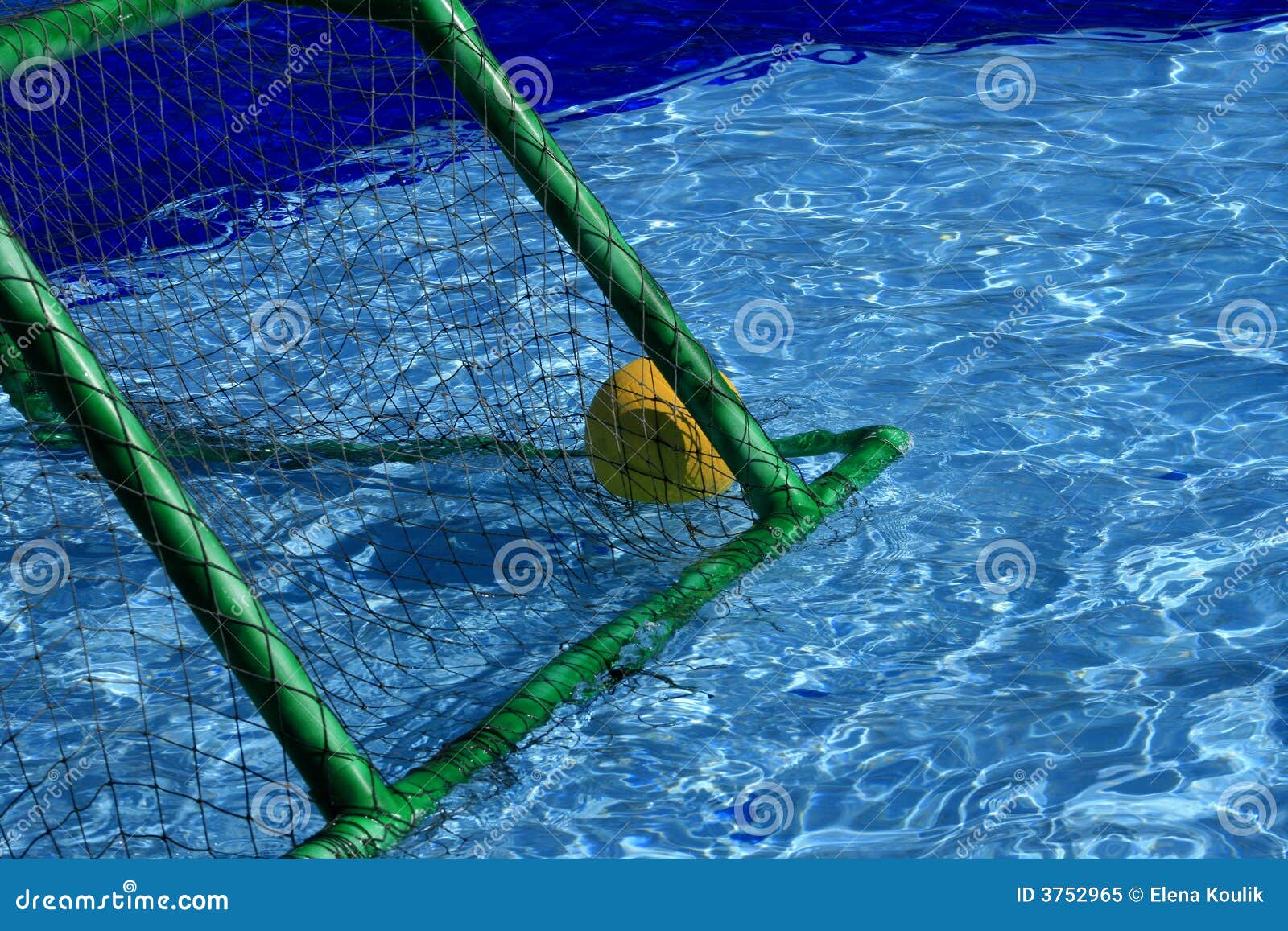 Ball in the net stock image. Image of bathing, underwater - 3752965