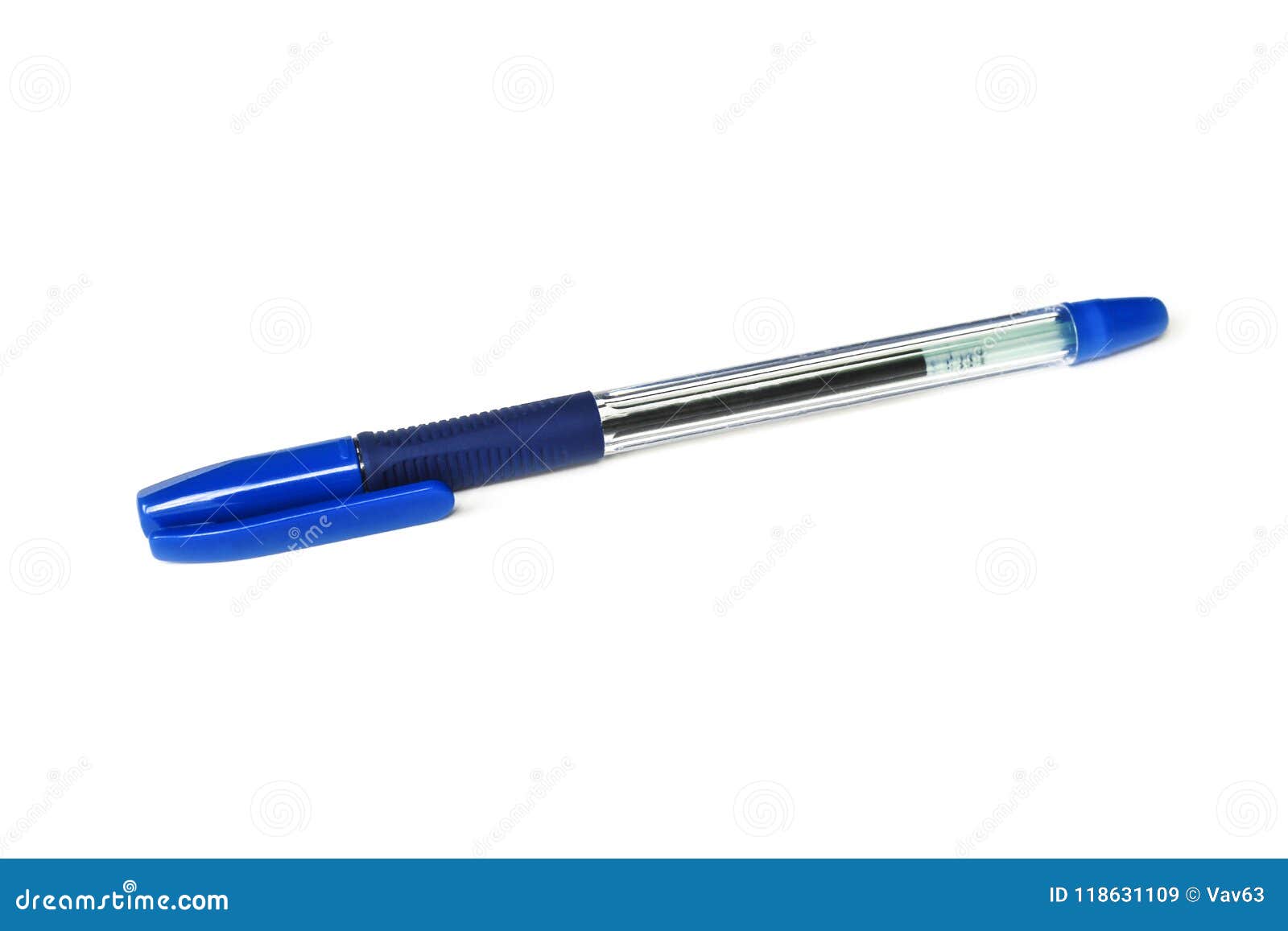 Ball pen stock image. Image of isolated, closeup, blue - 118631109